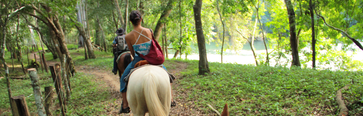 Belize Horseback Riding Tour | Mayan Ruins | Xunantunich | Organic ...